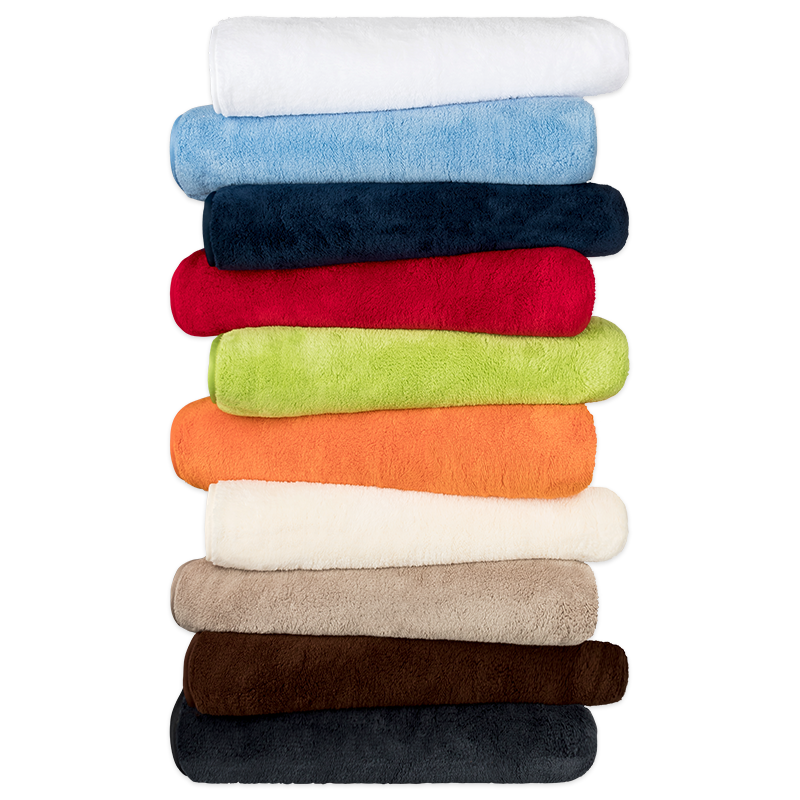 Beauty - Cuddle blankets Well-soft 300g/m² and 400g/m² - Polysoft yarn